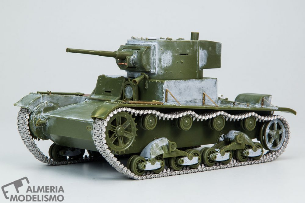 Taller: T-26 Modelo 1933, Zvezda 1/35, Montaje (1) por Rafael León ...