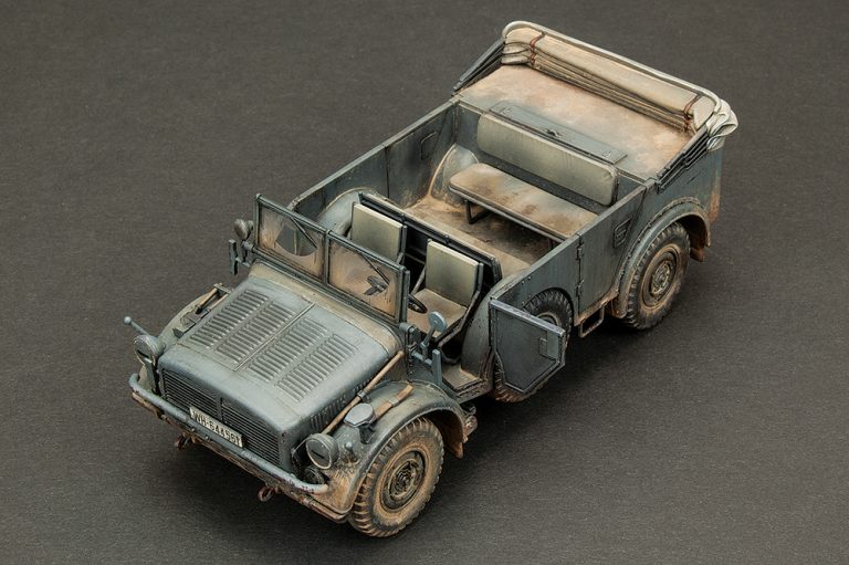 Galería: Horch Type 1a, Tamiya 1/48, Pintura (2), por Almería Modelismo Team – Almería Modelismo